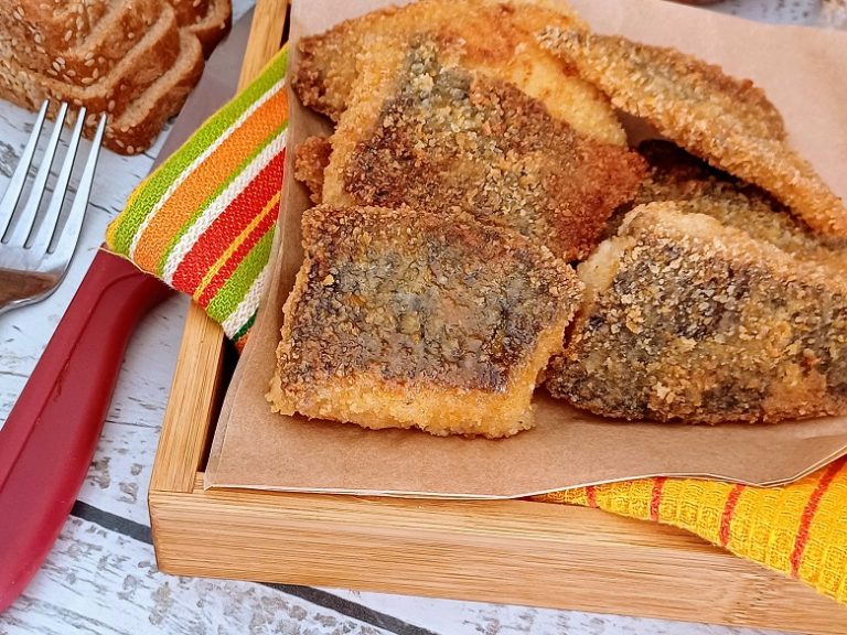 Crispy Fish Schnitzel - Perfect for Both Children and Adults.