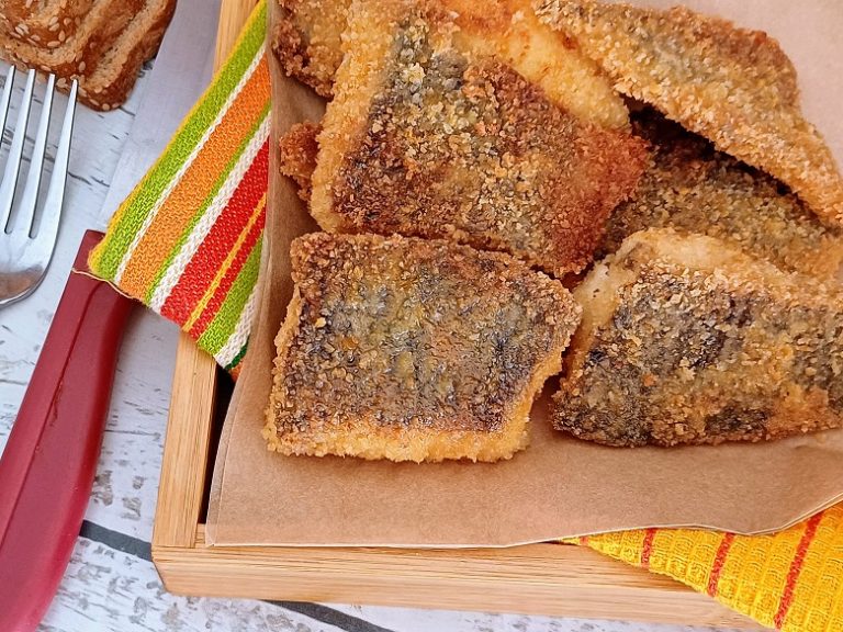 Crispy Fish Schnitzel - Perfect for Both Children and Adults.