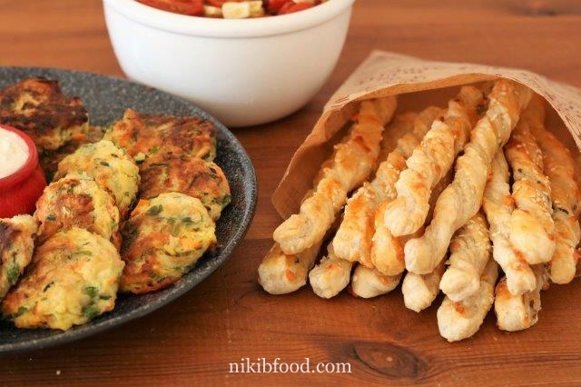 Parmesan Sticks - Crispy golden parmesan sticks full of gooey cheese.